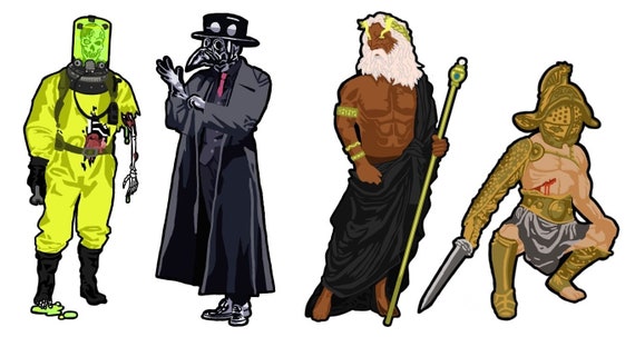 Cartoon Portrait Superhero Svg Antihero Dead Superhero - Etsy