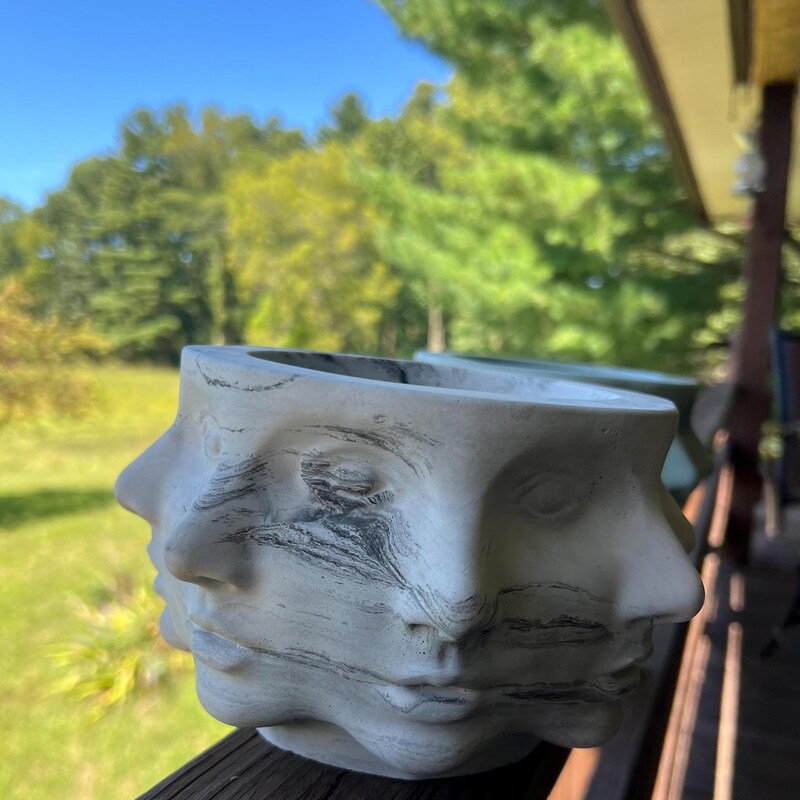 Multi Face Planter - Etsy