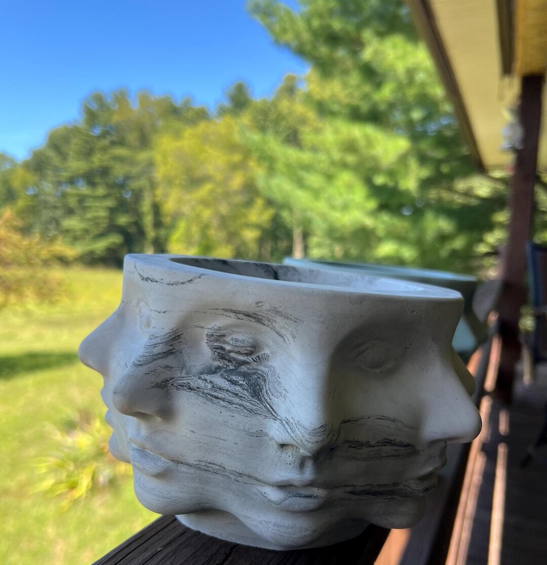 Multiple Face Planter - Houseplant Pot, Decorative Bowl - Etsy