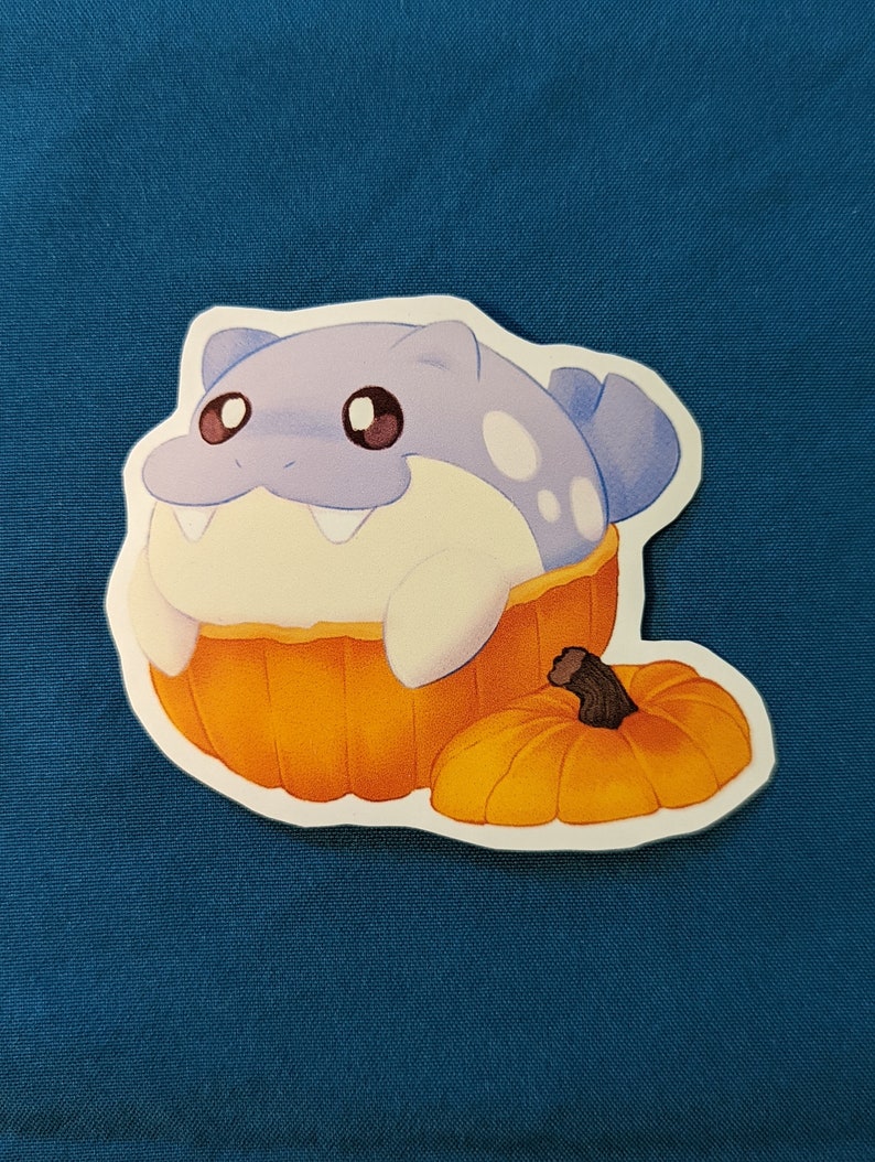 Pegatinas de Pokémon Goofy Charizard Pumpkin Spheal Yamper - Etsy España