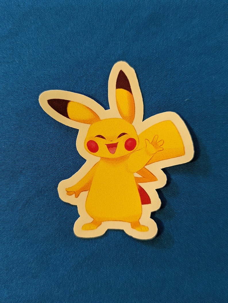Pokemon Stickers Starter Pokemon - Etsy