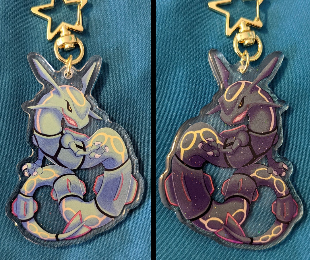 Rayquaza Acrylic Keychain - Etsy