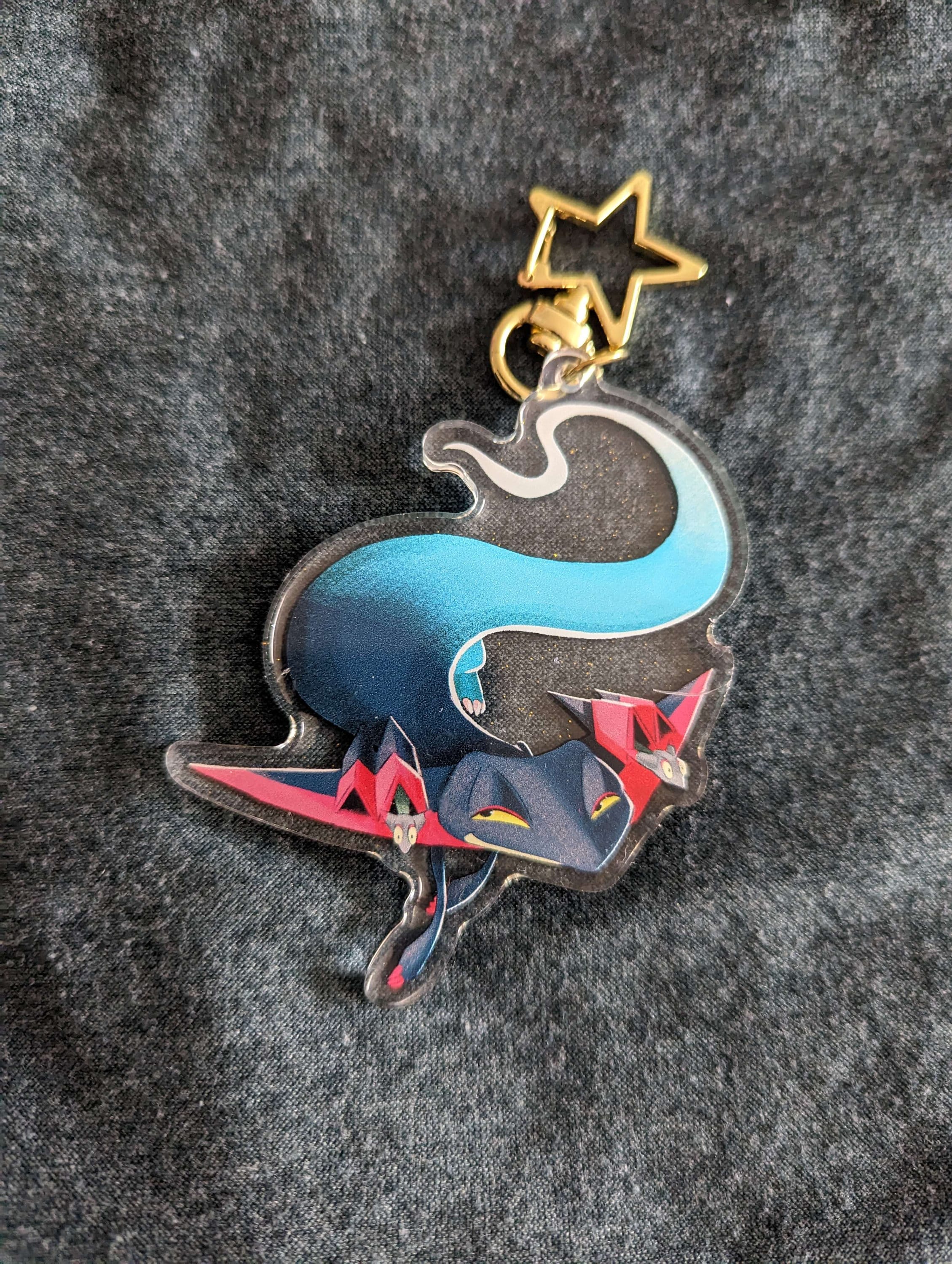 Dragapult Acrylic Keychain - Etsy