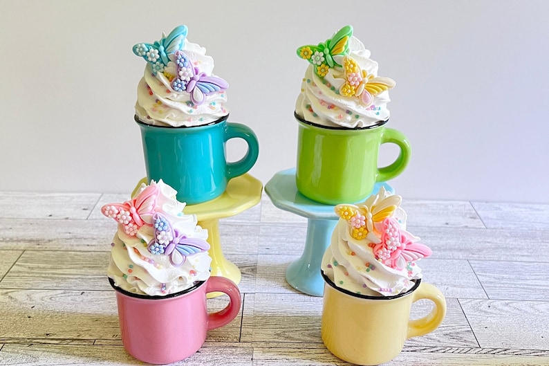 Fake Butterfly Mini Mug - Etsy