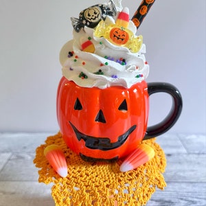 Fake Halloween Mini Mug | Halloween Decor | Halloween Tier Tray | Candy ...