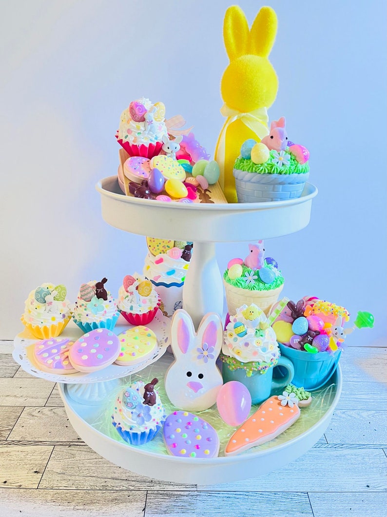 Fake Set of 4 Mini Cupcakes - Etsy