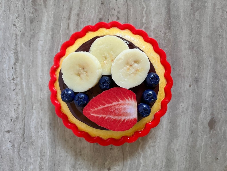 Fake Fruit Tart - Etsy