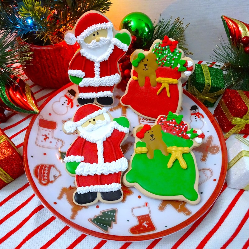 Fake Chocolate Santas - Etsy