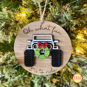 SUV Ornament | 4x4 Car Ornament | Christmas Ornament - Etsy