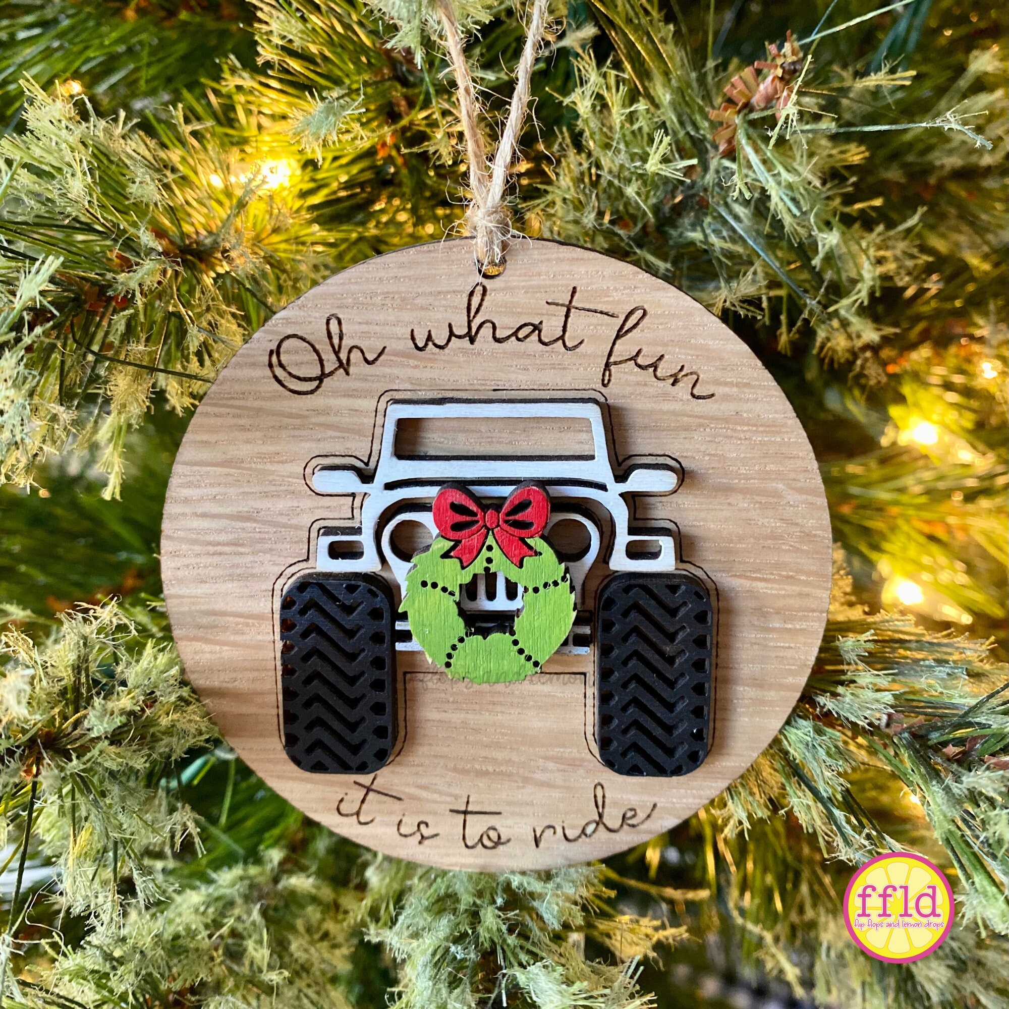 SUV Ornament 4x4 Car Ornament Christmas Ornament - Etsy