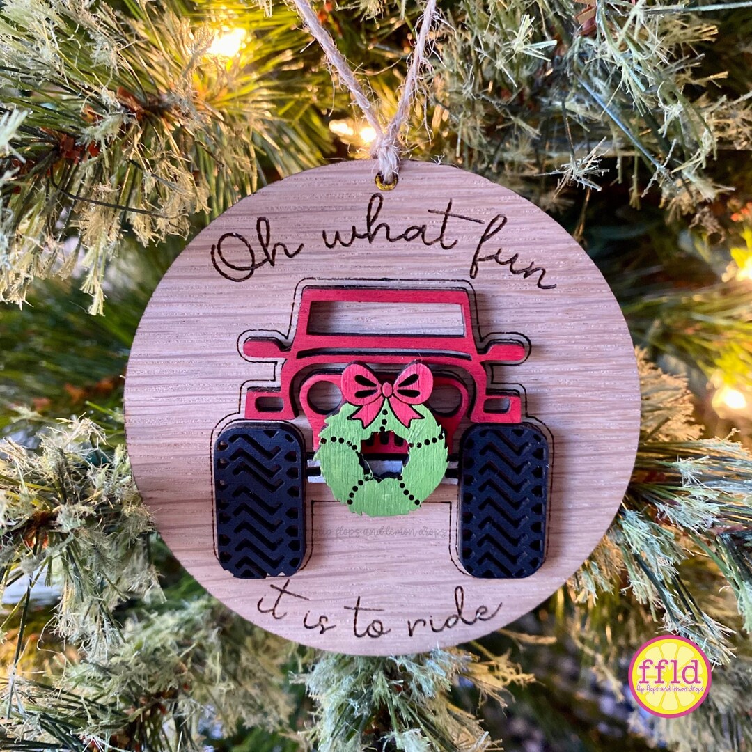 SUV Ornament | 4x4 Car Ornament | Christmas Ornament - Etsy