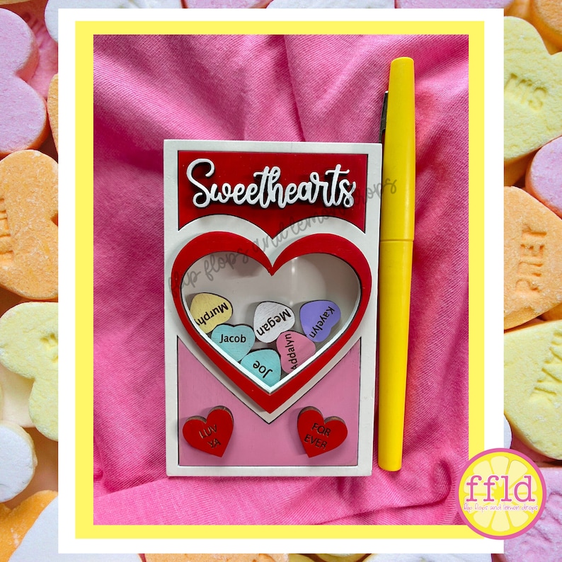 Sweethearts Decor Valentine's Day Decor Personalized - Etsy