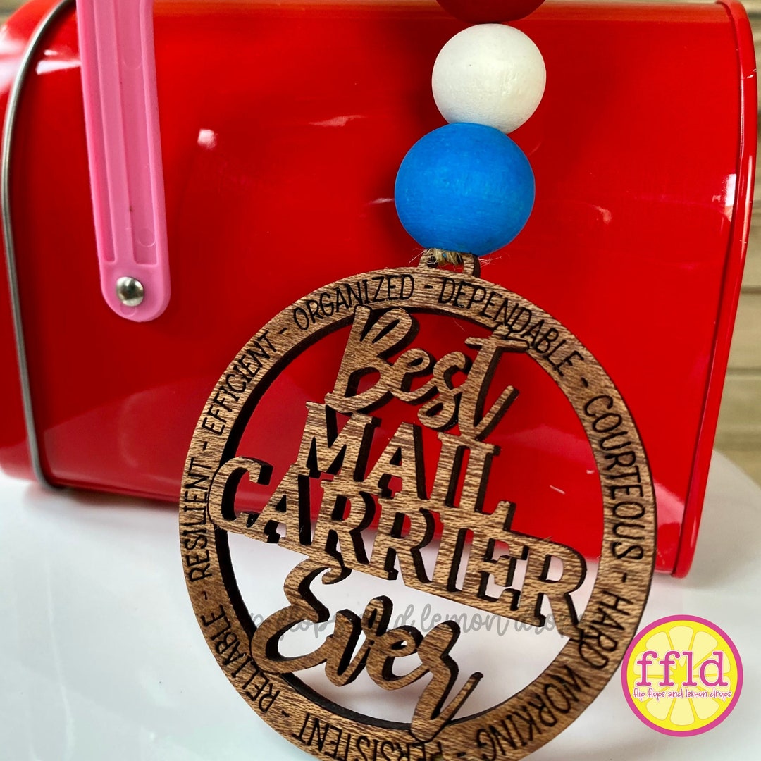 Mail Carrier Gift | Best Mail Carrier Ever | Mailman Appreciation ...