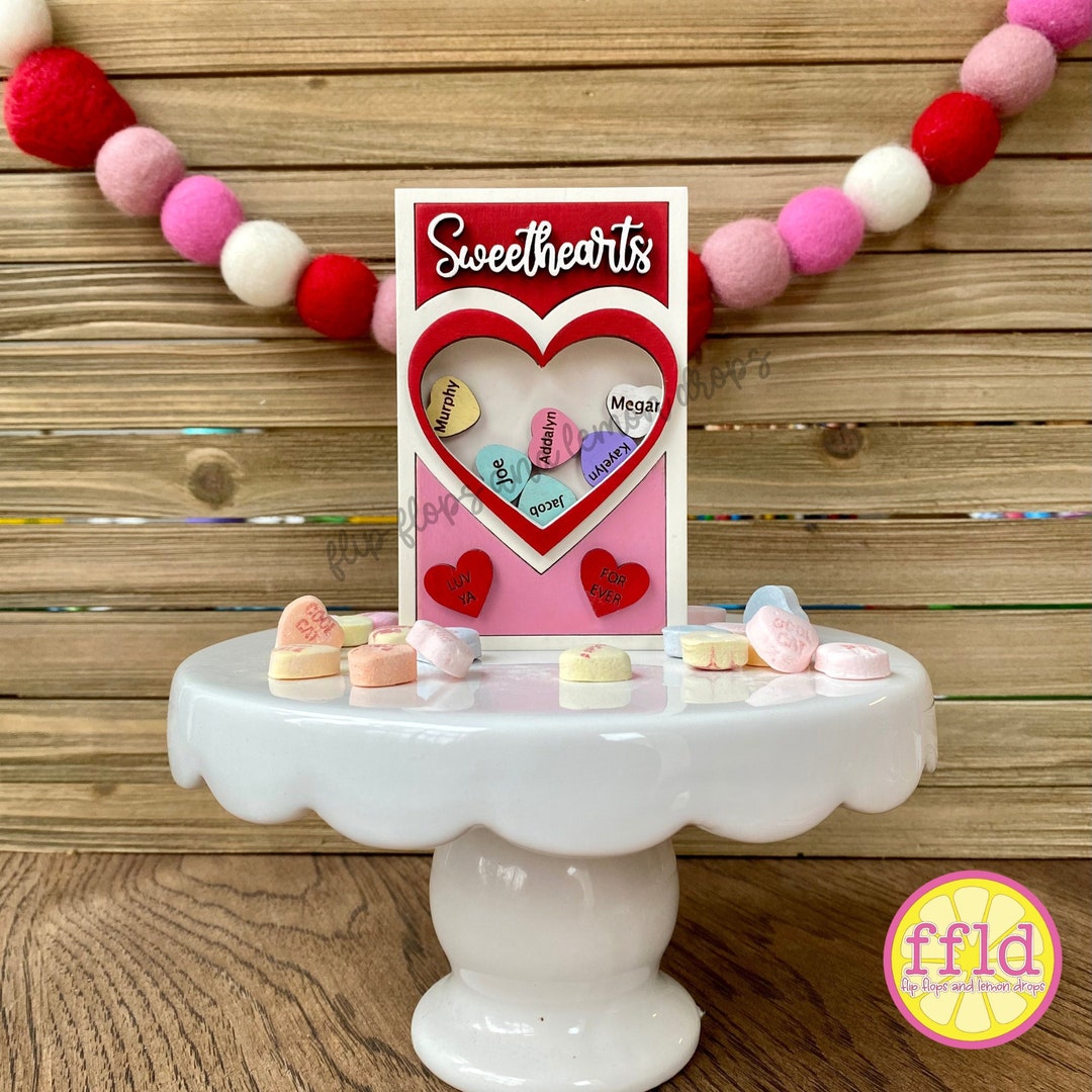 Sweethearts Decor | Valentine's Day Decor Personalized | Valentine's ...