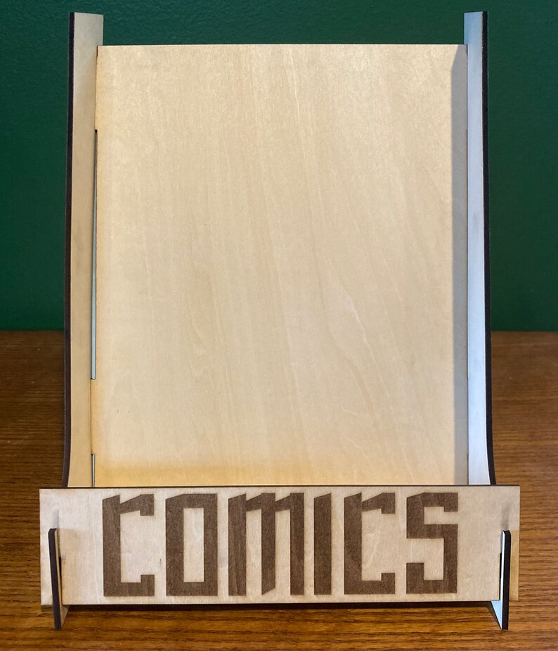 Personalized Comic Book Display Stand - Etsy