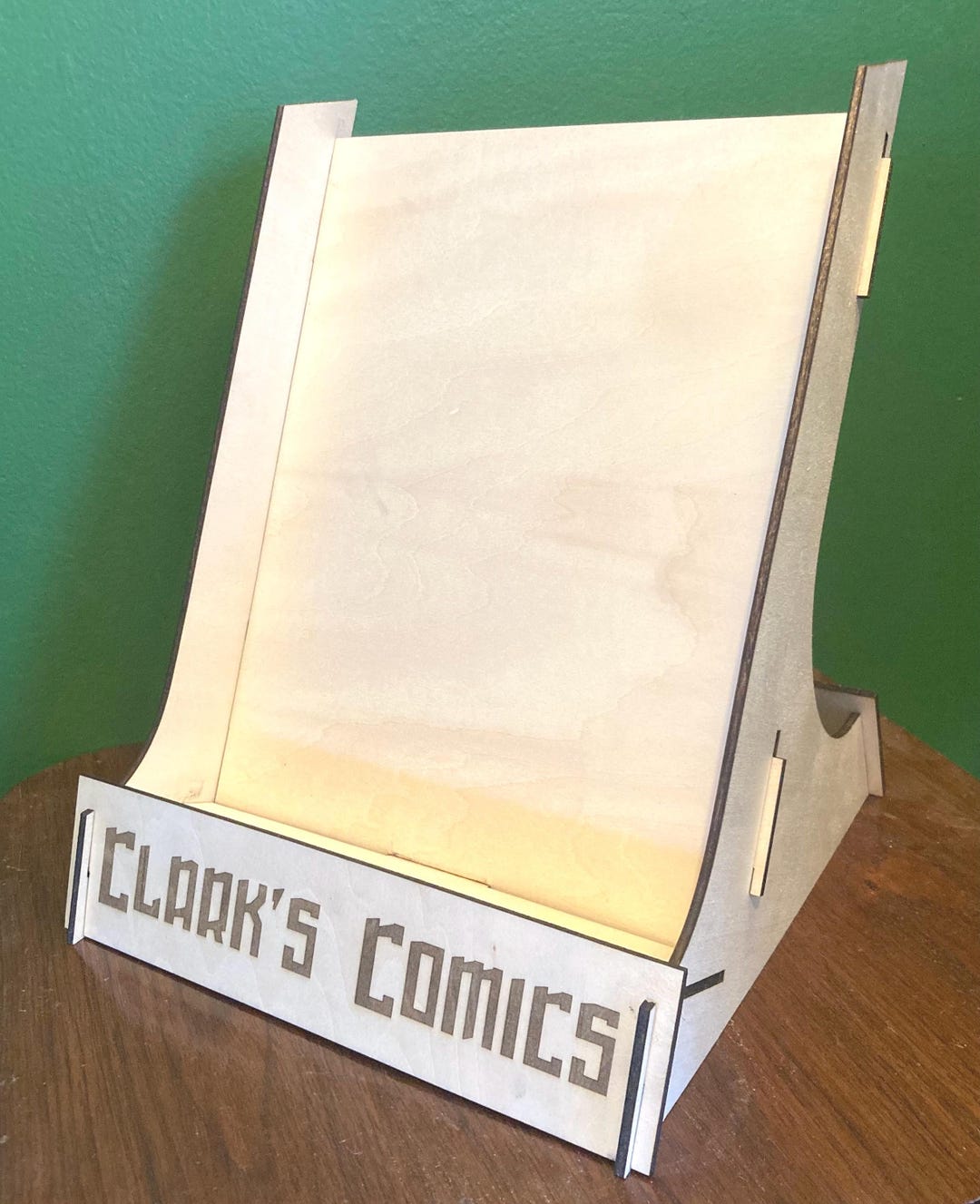 Personalized Comic Book Display Stand, Holds up to 15 Comics - Etsy