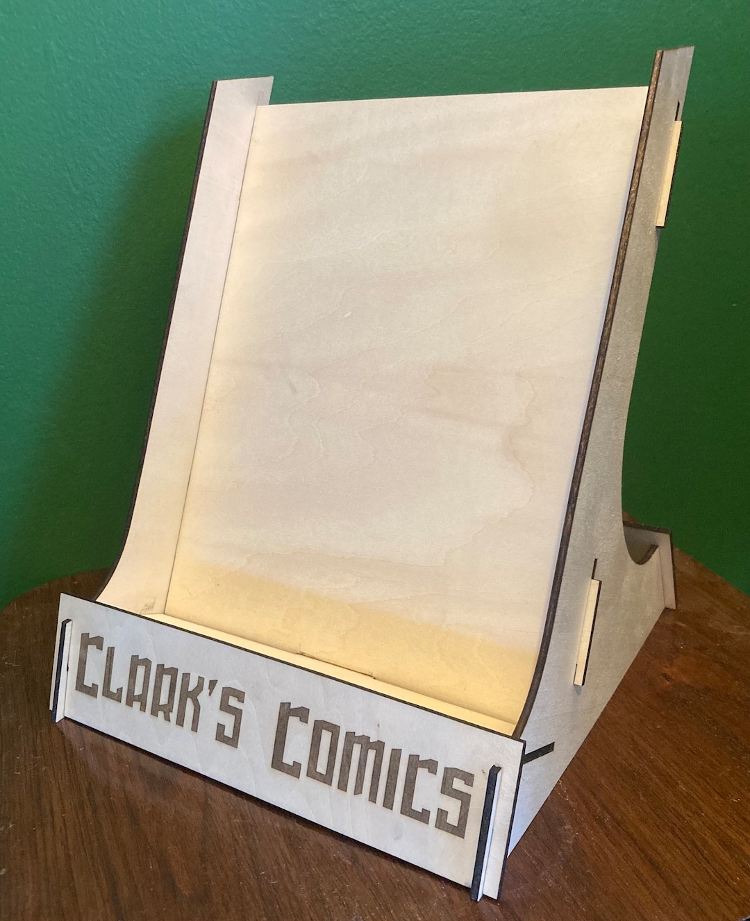 Personalized Comic Book Display Stand Unique Gift for Comic Book Fans ...