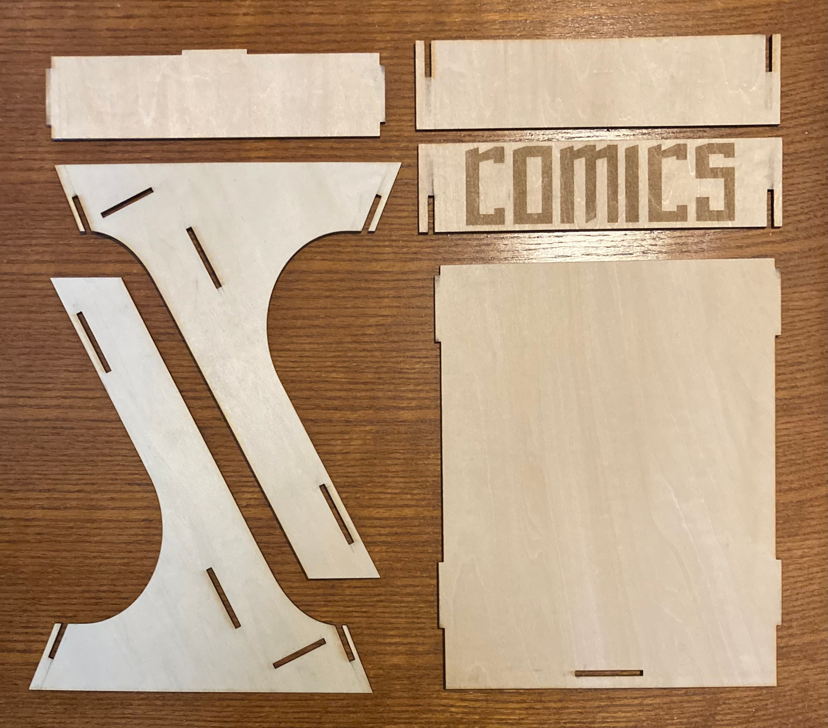 Personalized Comic Book Display Stand - Etsy