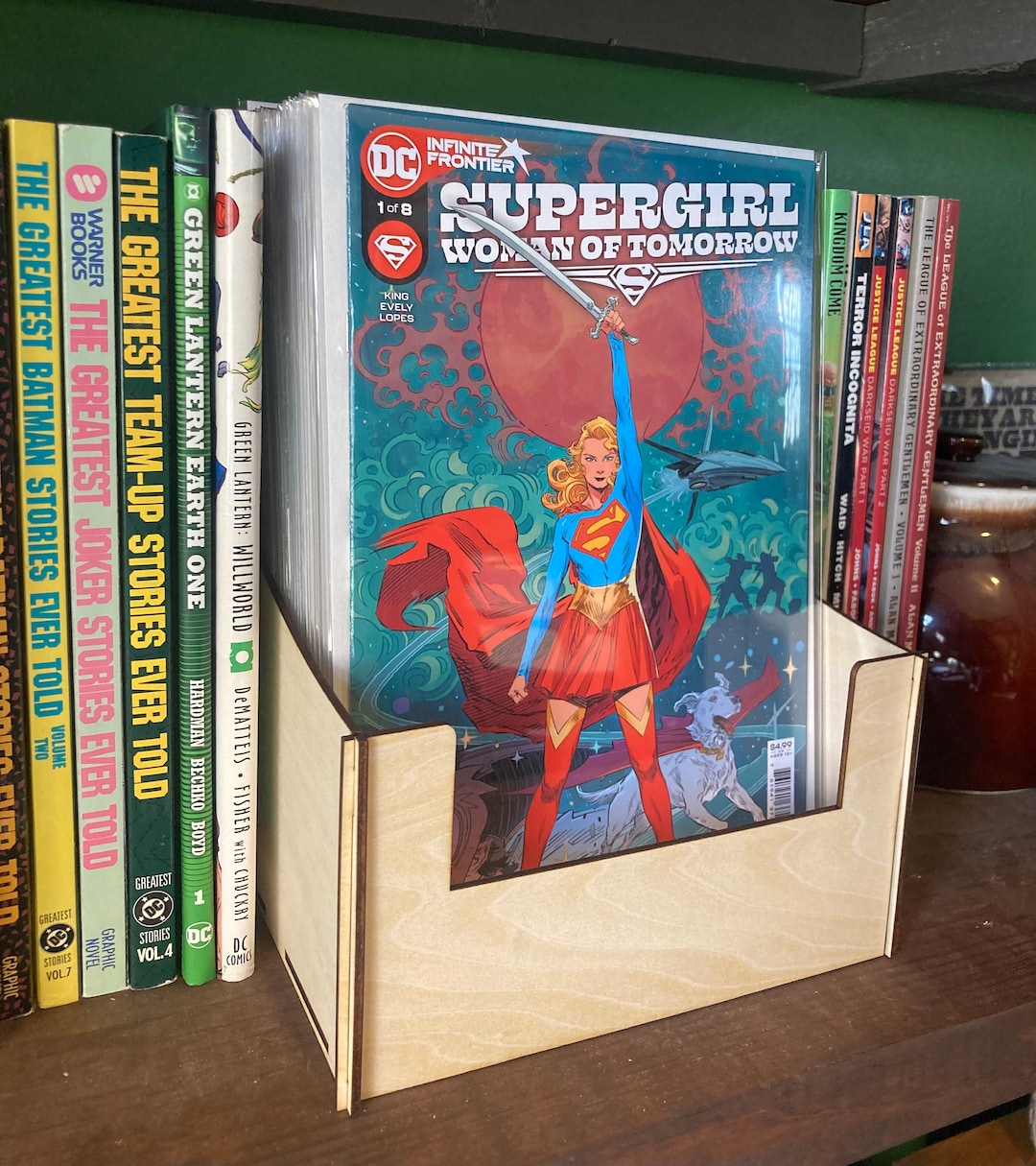 Comic Book Shelf Storage Display Box Unique Gift for Comic Book Fans - Etsy