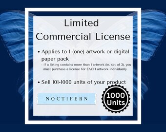 No Credit Limited Commercial License for Single Products From Oldmarket ...