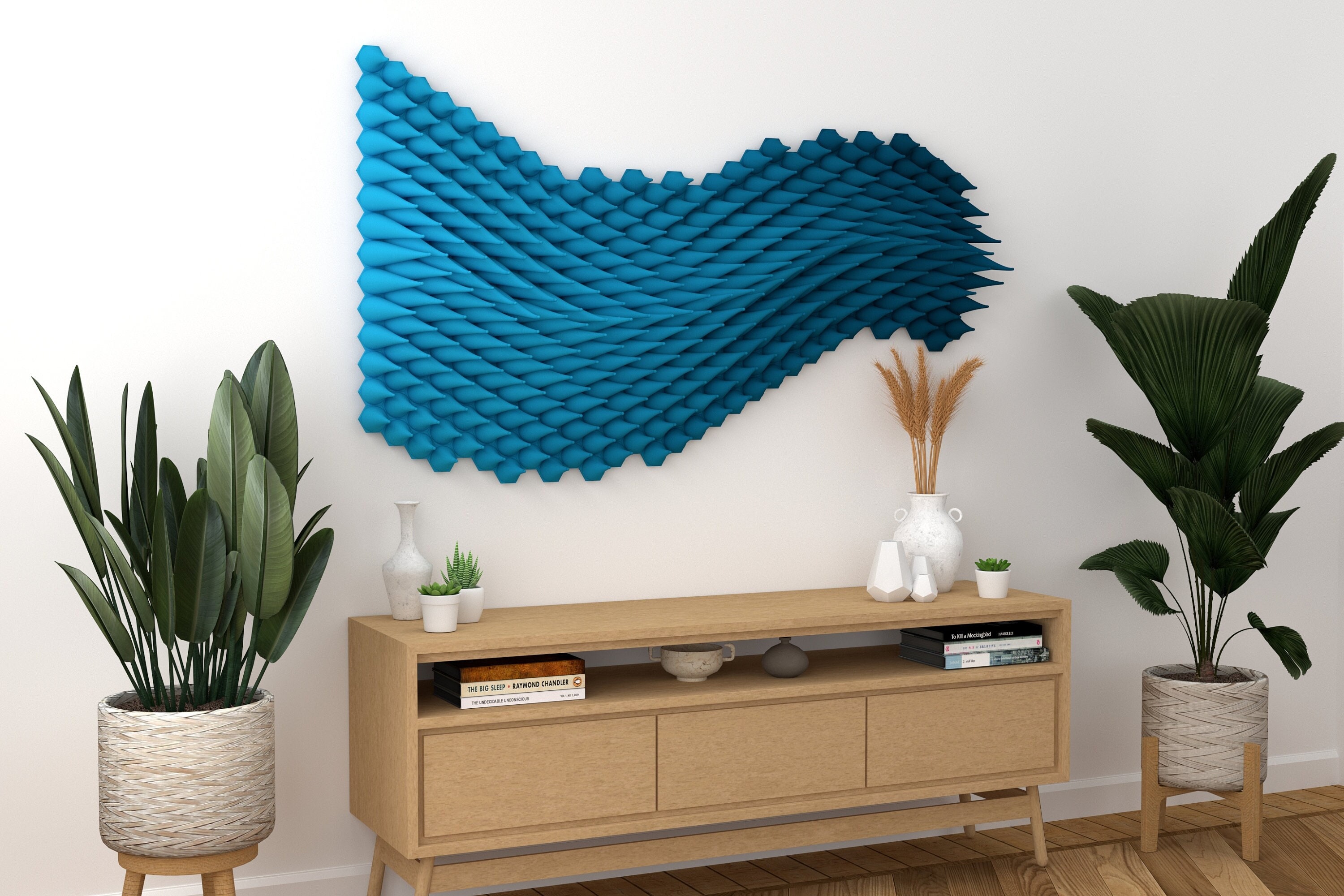 Flowing Wave | 3D Printing Project | STL Files - Etsy