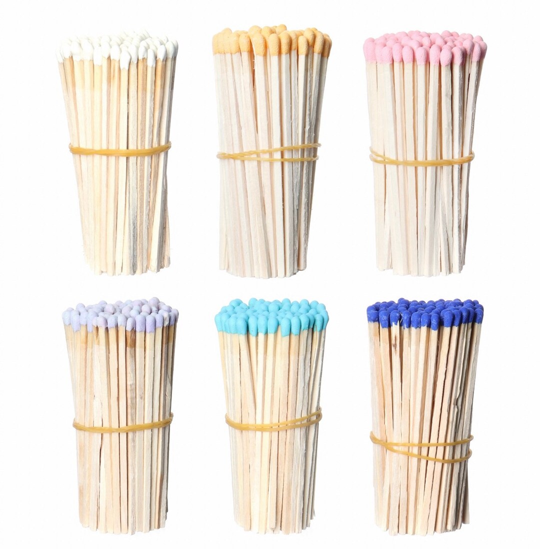 Matches Pink Matches Bulk 3.75 50PCS to 500PCS Choose Your Color Candle ...