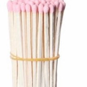 Bulk 3.75 Matches QTY: 100 Colored Matches Candle Matches Long Matches ...