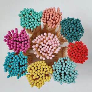 Bulk 3.75 Matches QTY: 100 Colored Matches Candle Matches Long Matches ...