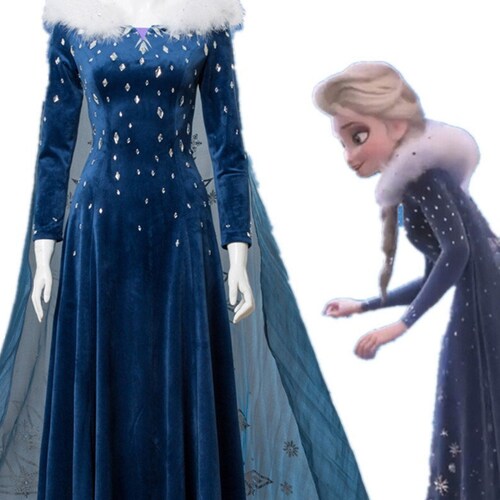 Elsa Fever Elsa Frozen Adult Costume Disney Inspired - Etsy