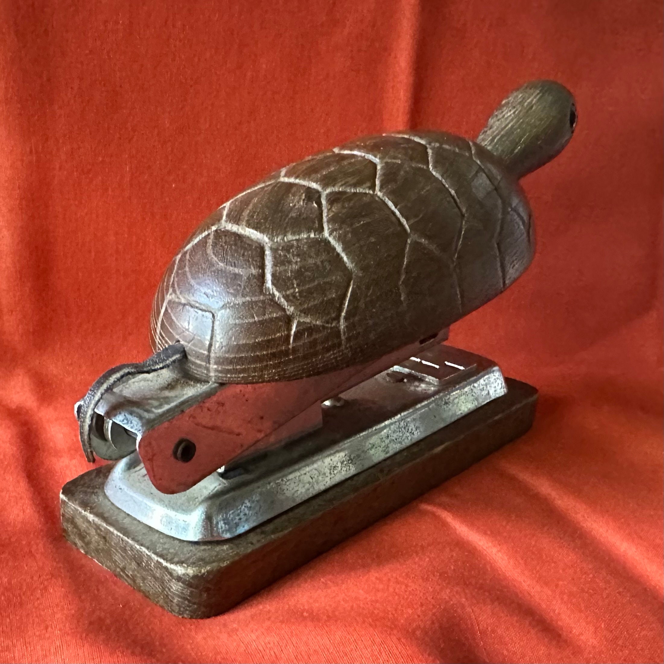 1960s Zoo Line Wood Turtle Desk Stapler Kay Bojesen, Denmark - Etsy