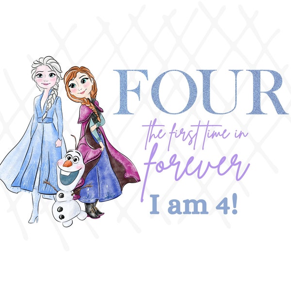 Four First Frozen - Etsy