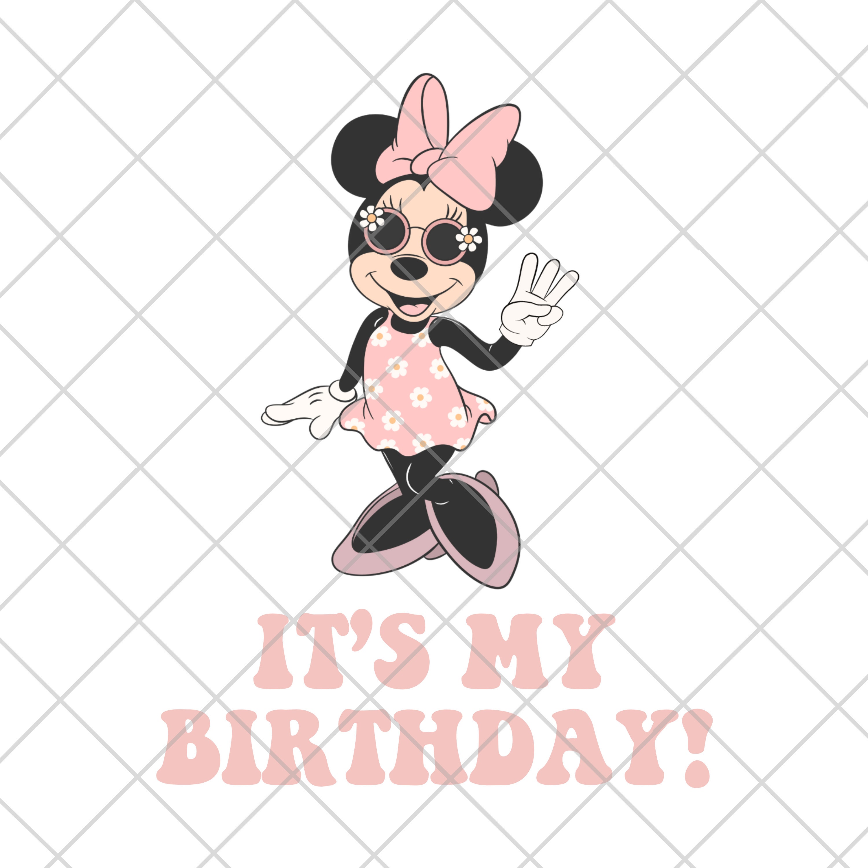 Minnie Mouse PNG SVG 3rd Birthday Disney Trip I'm This - Etsy