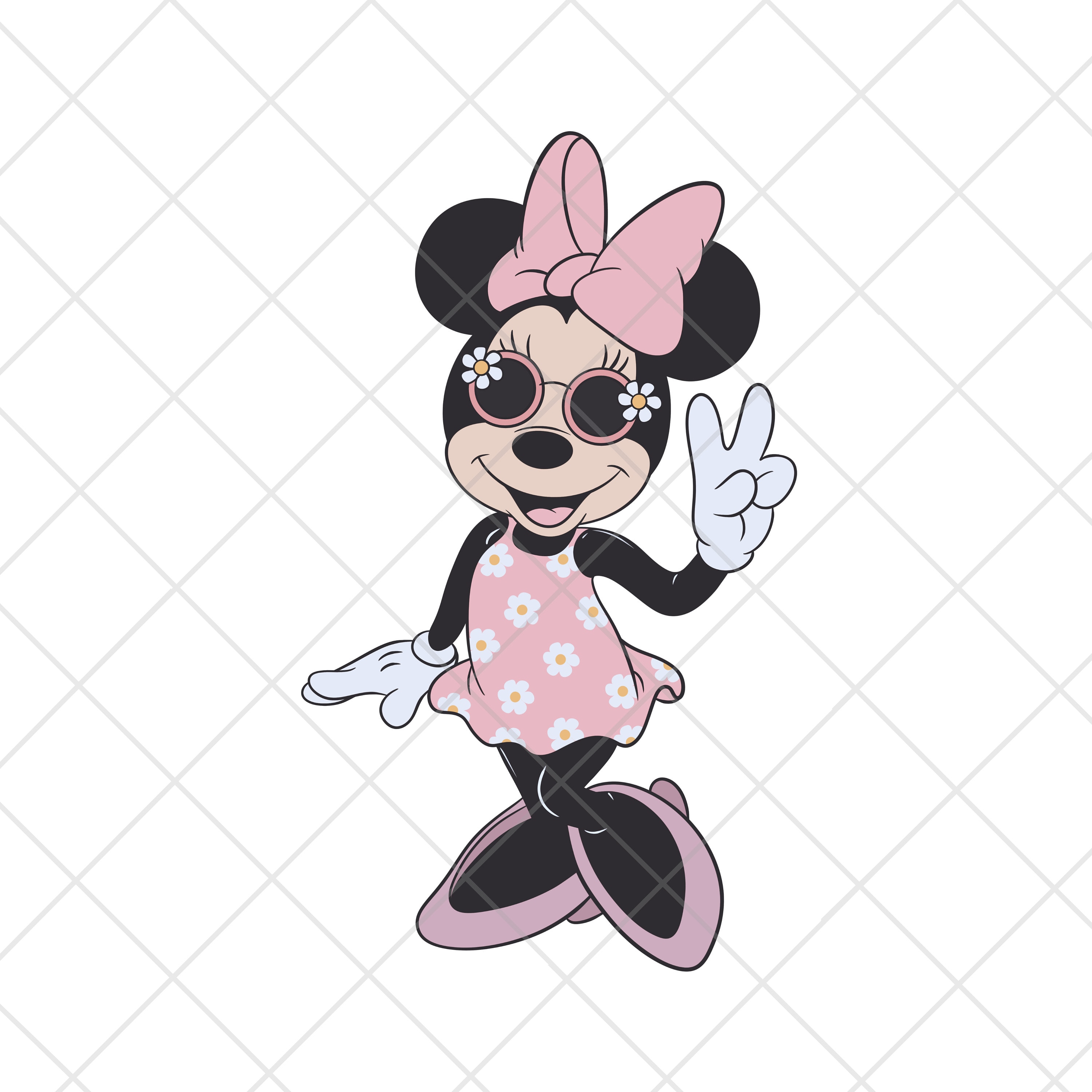 Minnie Mouse PNG SVG, 2do cumpleaños, Retro Disney, Oh Twoodles, Diseño ...