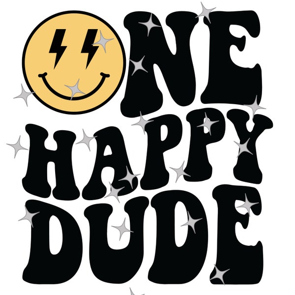 One Happy Dude Font - Etsy