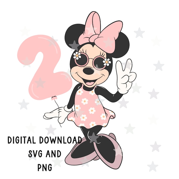 Minnie Mouse Oh Twoodles Svg - Etsy Australia