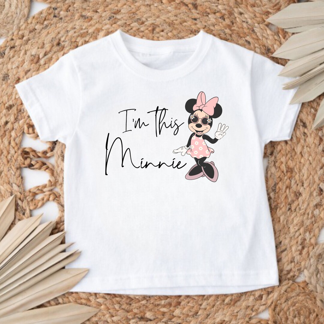 Minnie Mouse 3rd Birthday Shirt, I'm This Minnie, Mouse Invite, 3 Year ...