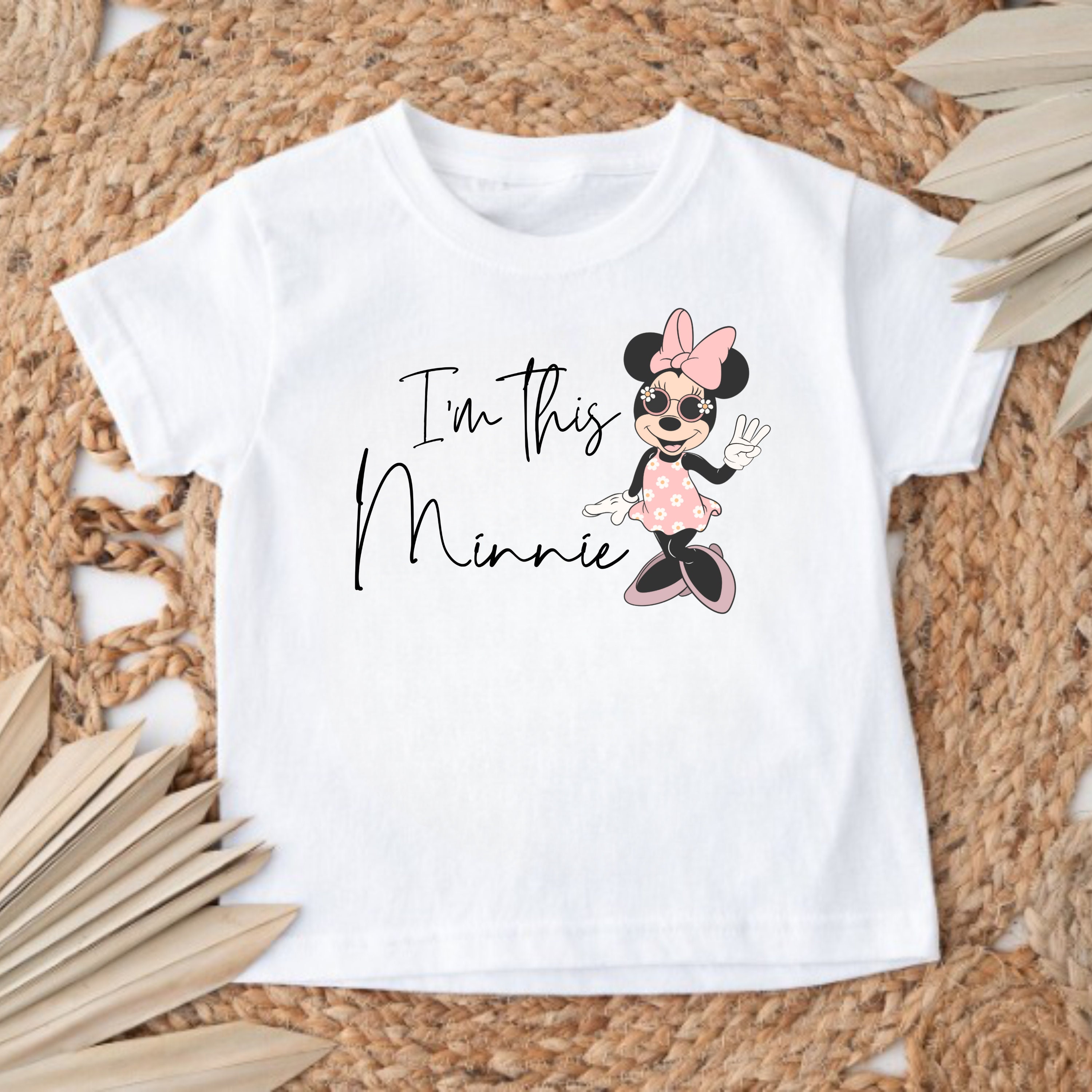 Minnie Mouse 3rd Birthday Shirt, I'm This Minnie, Mouse Invite, 3 Year ...