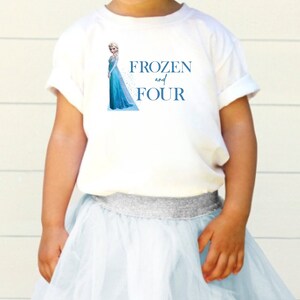 Frozen 4th Birthday Princess Elsa Png Clipart Anna Shirts Design ...