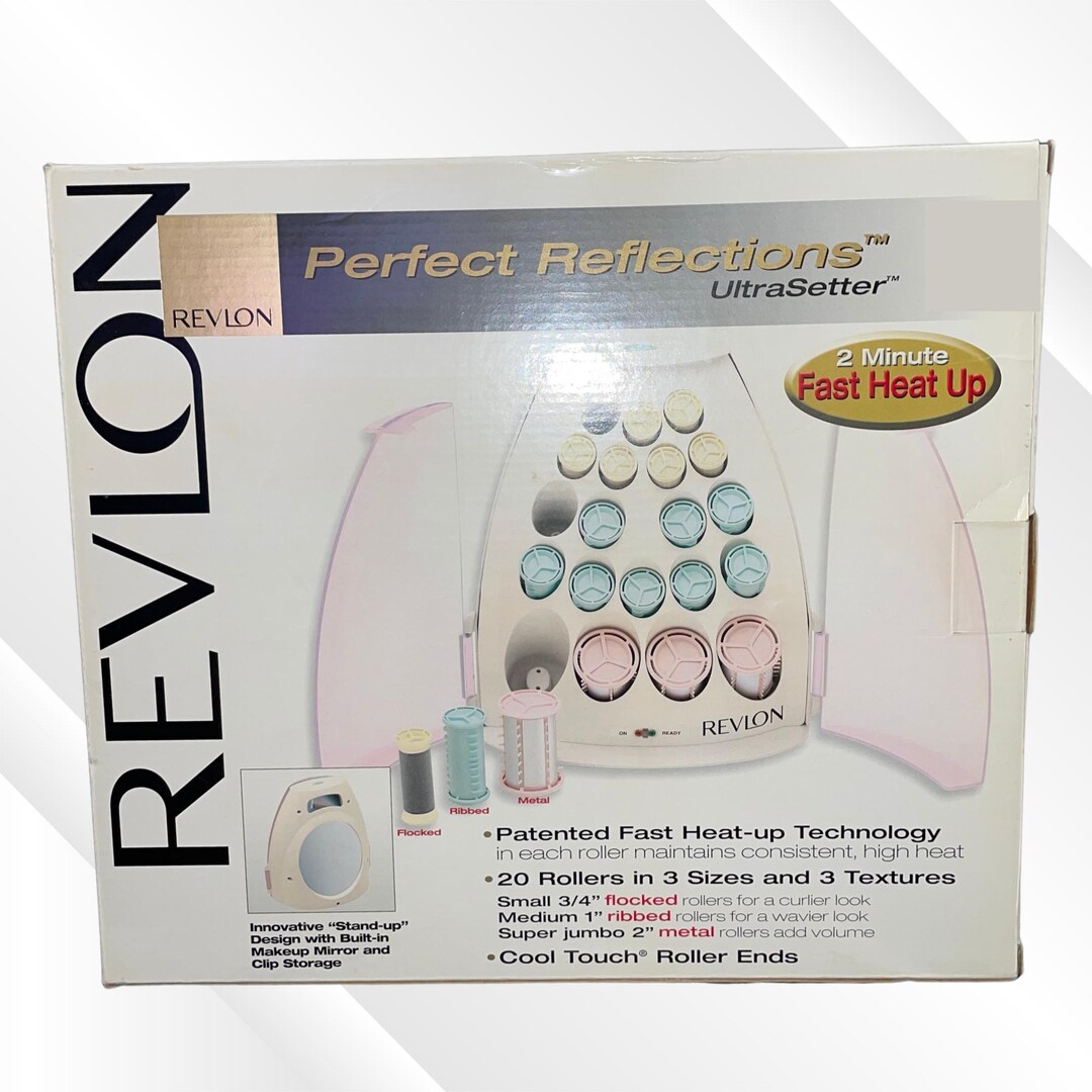 Revlon Perfect Reflections Ultrasetter Hair Curler Set (model RV254 ...