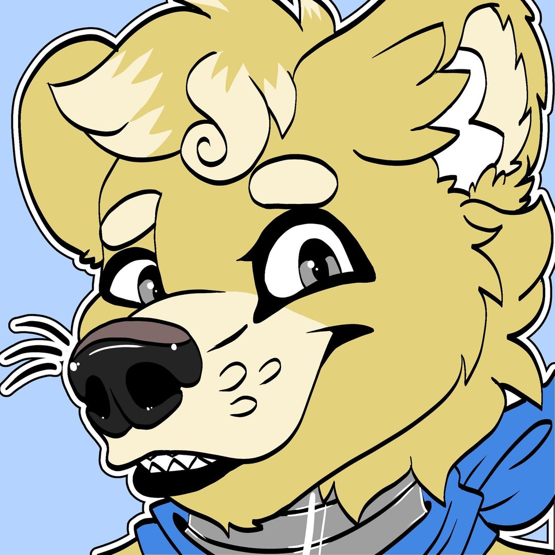 Quick Flat Color Fursona Icon Sketches - Etsy