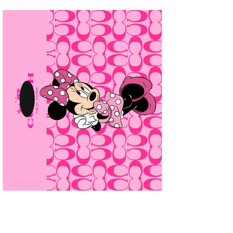 Pink Minnie Coach - Etsy