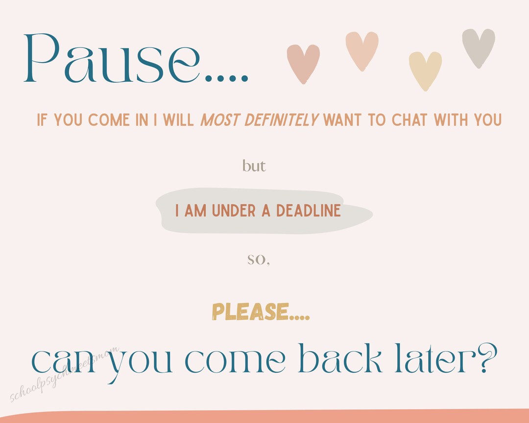 Do Not Disturb Office Sign, Meeting Sign - Etsy