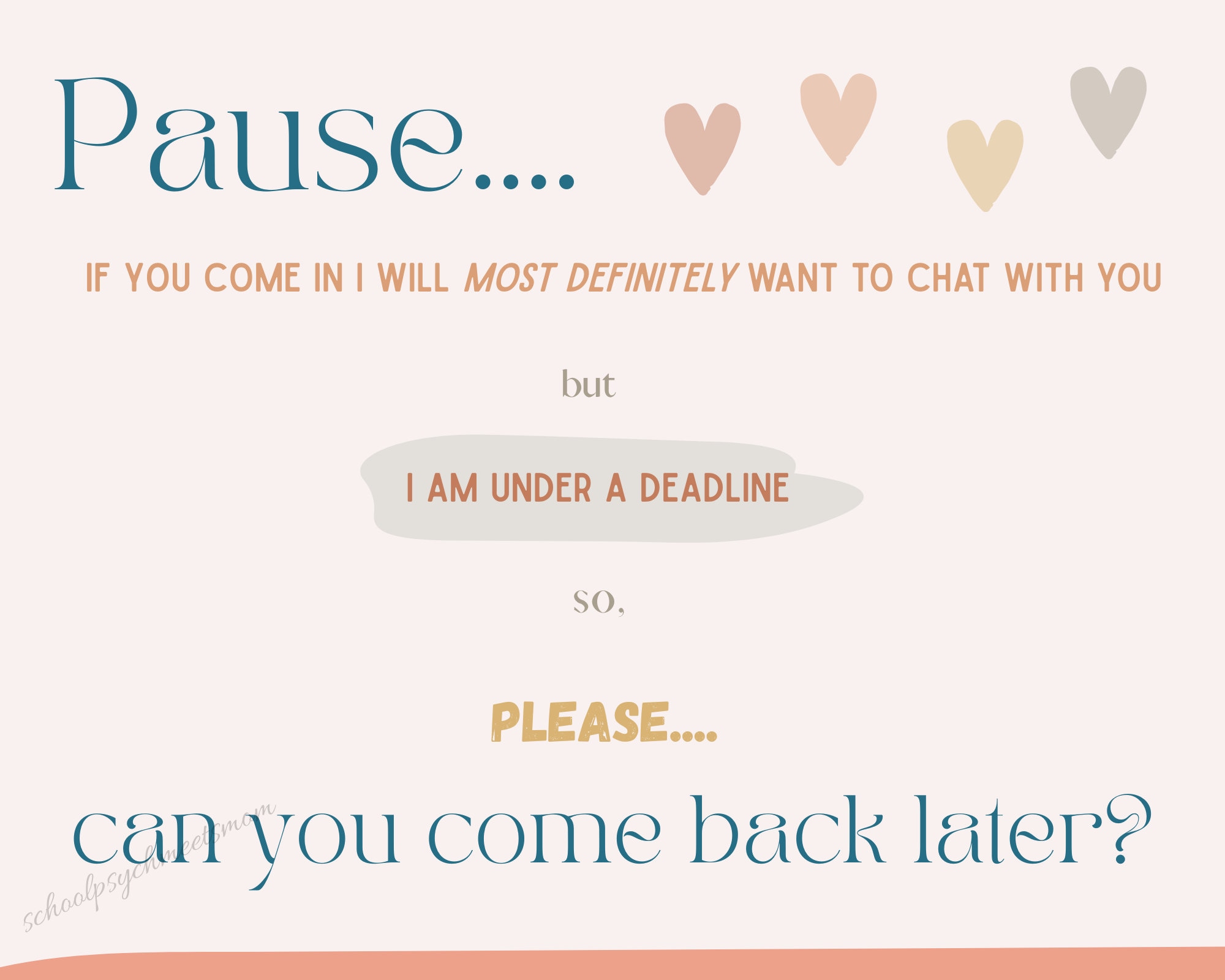 Do Not Disturb Office Sign, Meeting Sign - Etsy