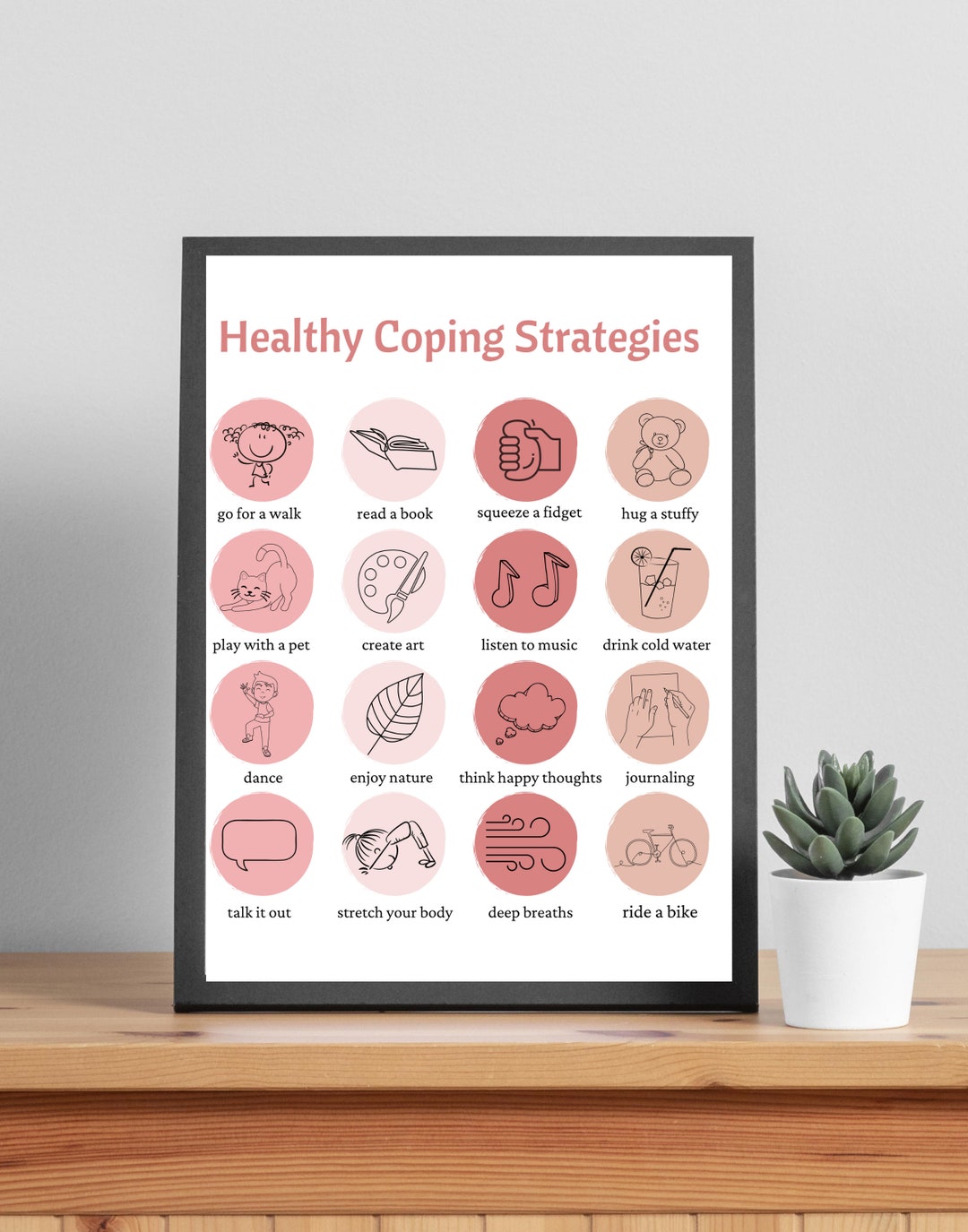 Healthy Coping Strategies, Tools for Kids, School Psychologist, School ...