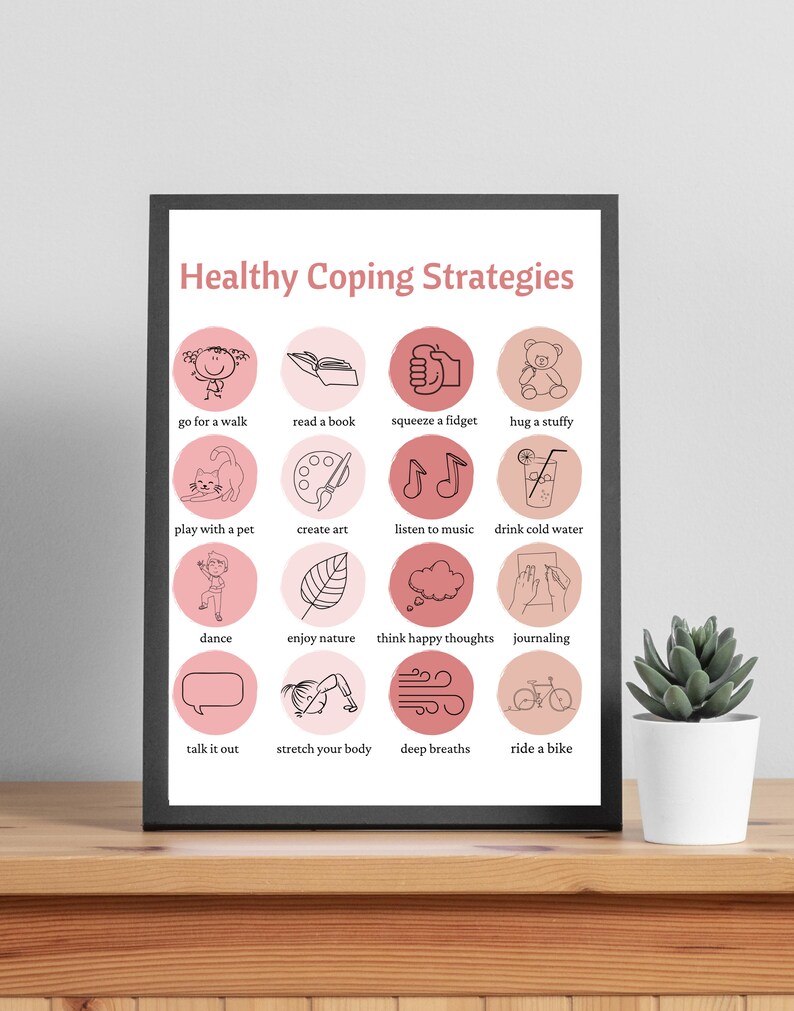 Healthy Coping Strategies, Tools for Kids, School Psychologist, School ...