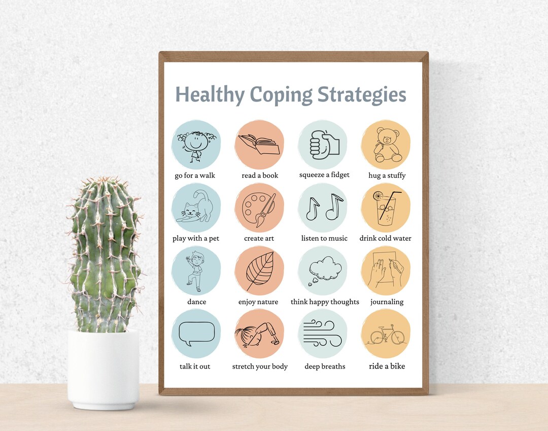 Healthy Coping Strategies, Tools for Kids, School Psychologist, School ...