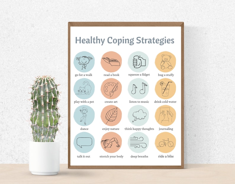 Healthy Coping Strategies, Tools for Kids, School Psychologist, School ...