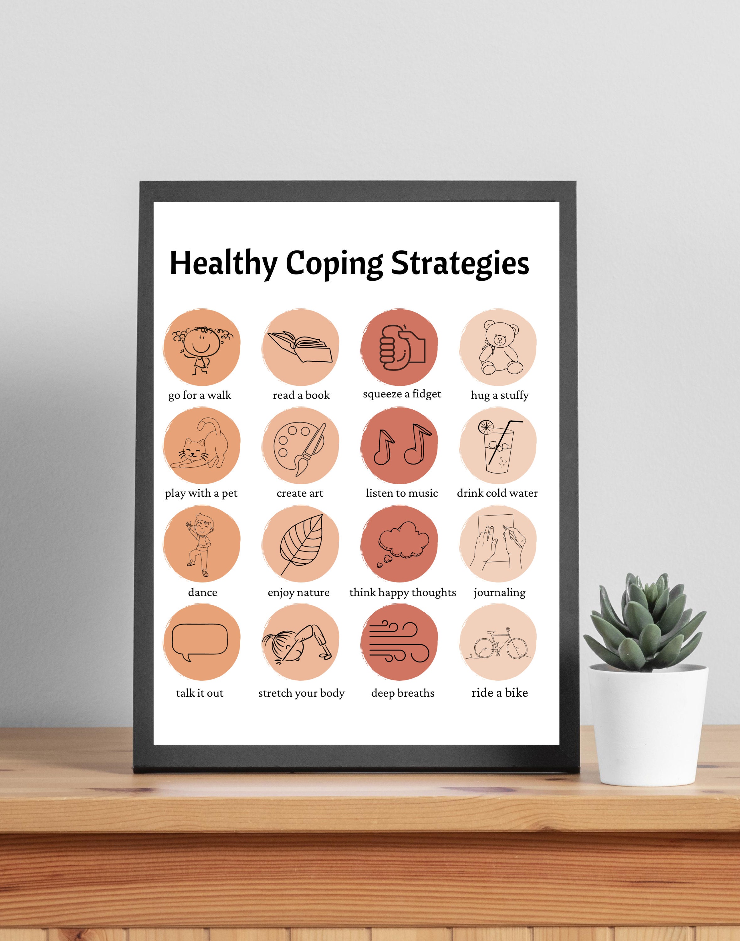 Healthy Coping Strategies, Tools for Kids, School Psychologist, School ...