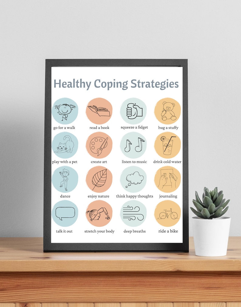 Healthy Coping Strategies, Tools for Kids, School Psychologist, School ...
