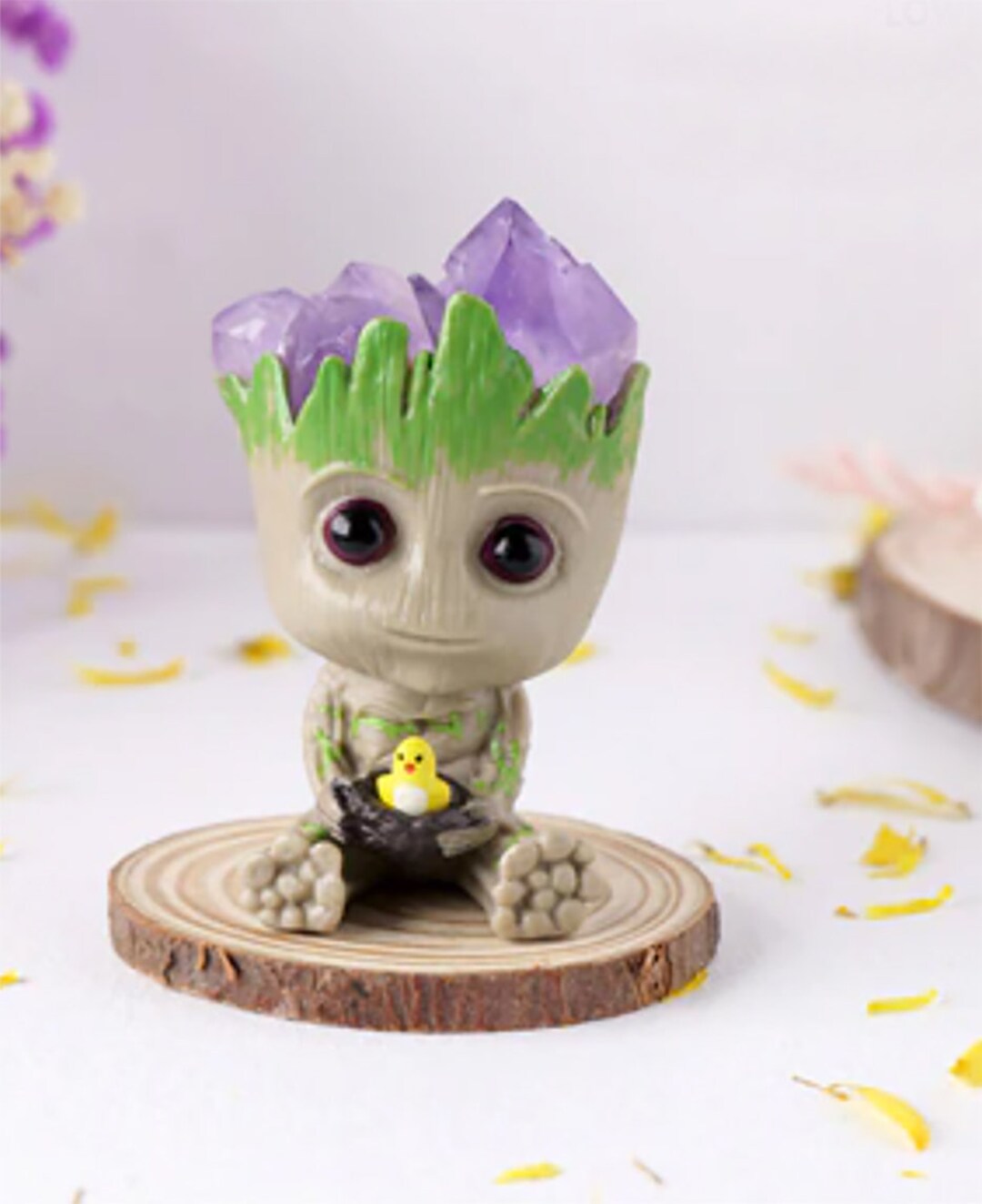 Mini Baby Groot 5cm With Crystals - Etsy Australia